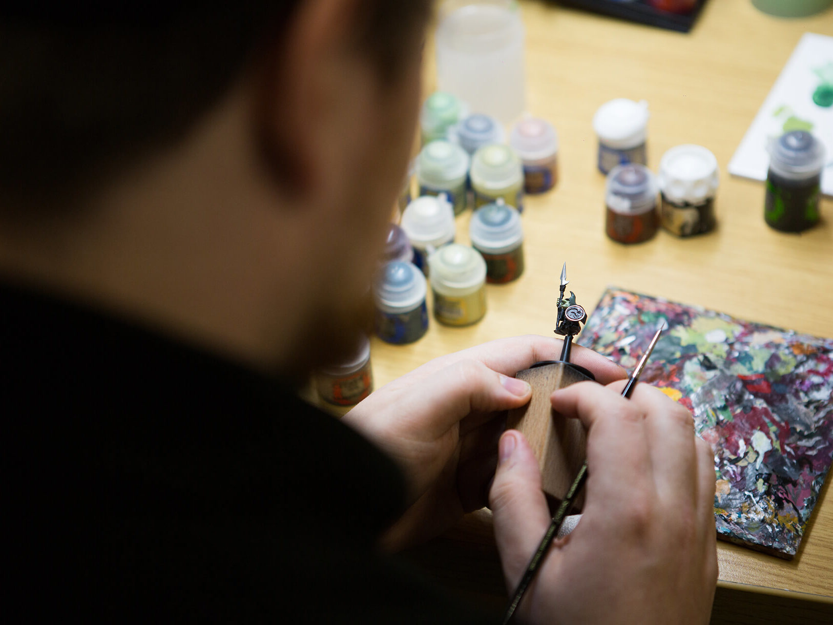 Cours de peinture sur figurines sur figurines | Yurlas Studio